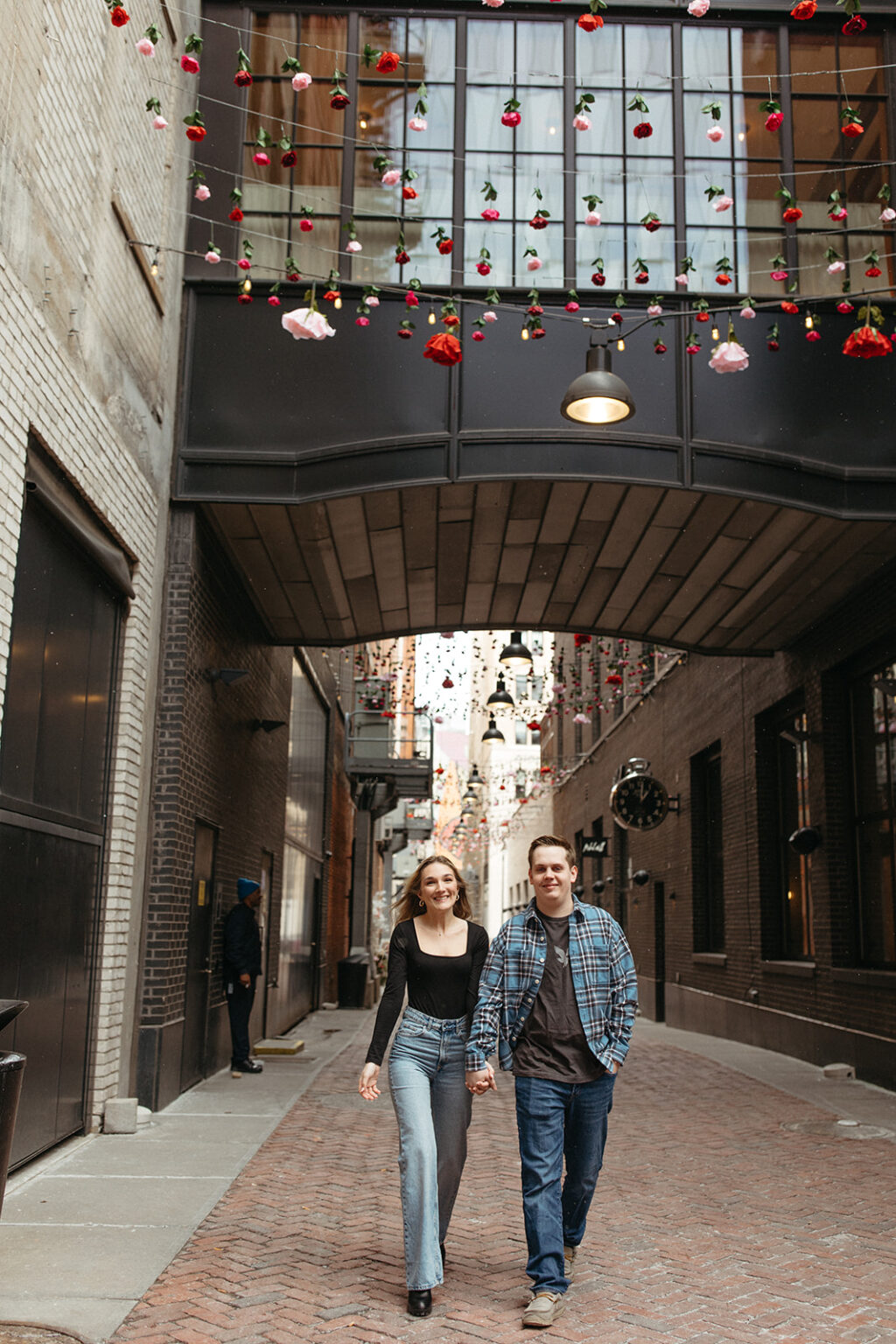 Editorial Downtown Detroit Engagement Photos - marissadillonphotography.com